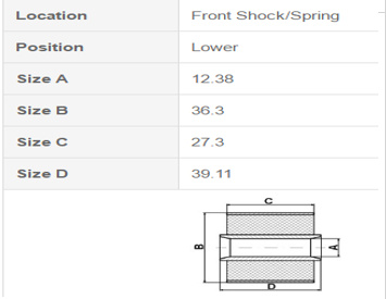 Toyota Suspension Bushing for Crown 90389-12016 - Buy Auto Parts ...